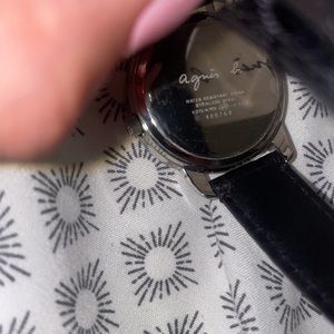 Agnes B. | Accessories | Agnes B Vintage Rare Watch A375lm2 00 Montre ...